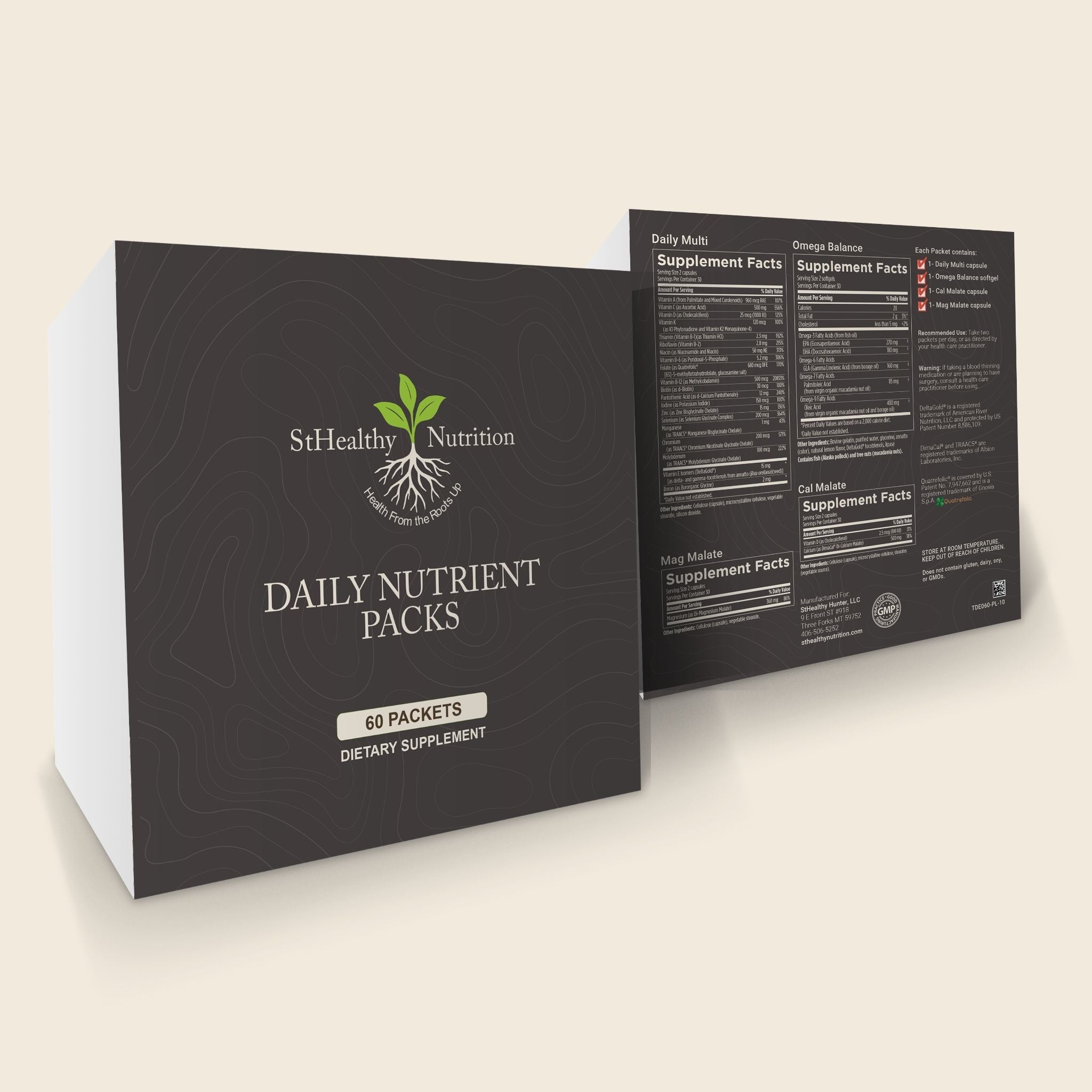 Daily Nutrient Packs – Foundational Multivitamin & Mineral Support ...